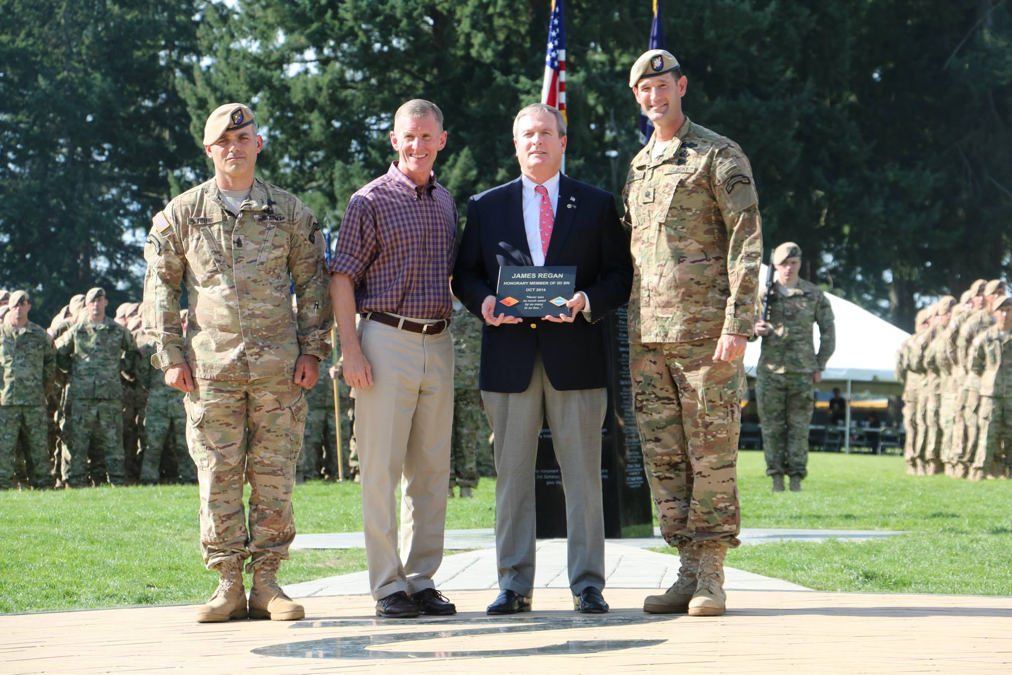 Jim 2d Honorary Induction | Army Ranger Lead the Way Fund