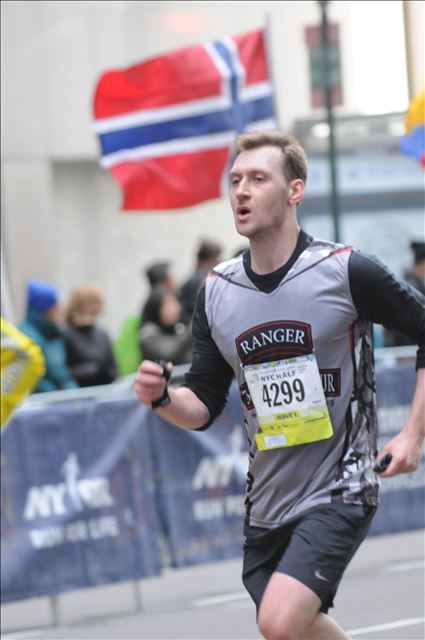 Jasper Burch 2016 NYC Half Marathon | Army Ranger Lead the Way Fund