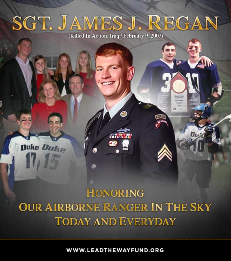 Remembering SGT James J. Regan | Army Ranger Lead the Way Fund