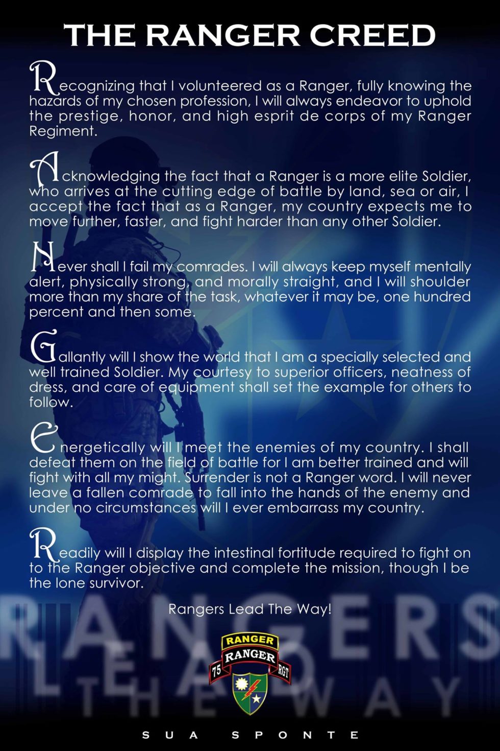 US Army Rangers | US Army Ranger Commitment | Ranger KIA | Ranger KIA ...