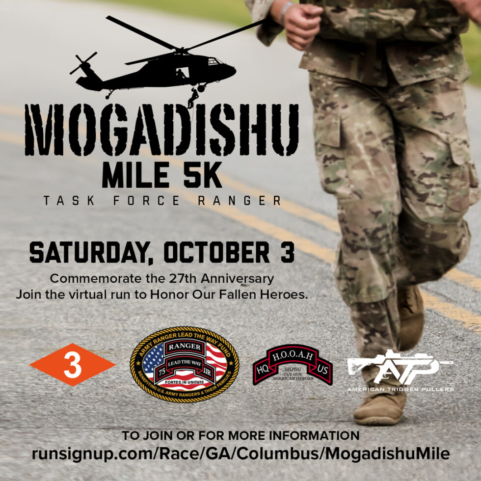 Mogadishu Mile 5k Virtual | Army Ranger Lead the Way Fund