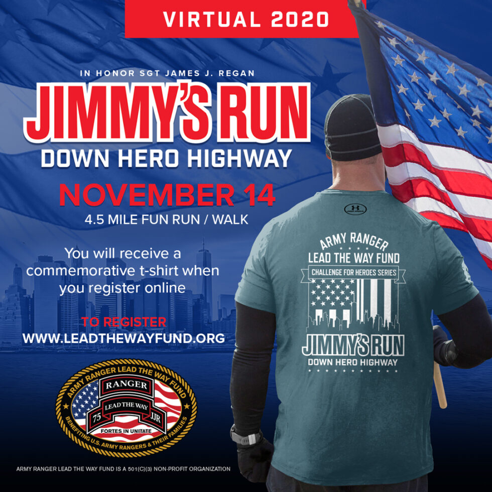 13th Annual Jimmy’s Run & Gold Star Memorial Event 2020 Virtual | Army ...