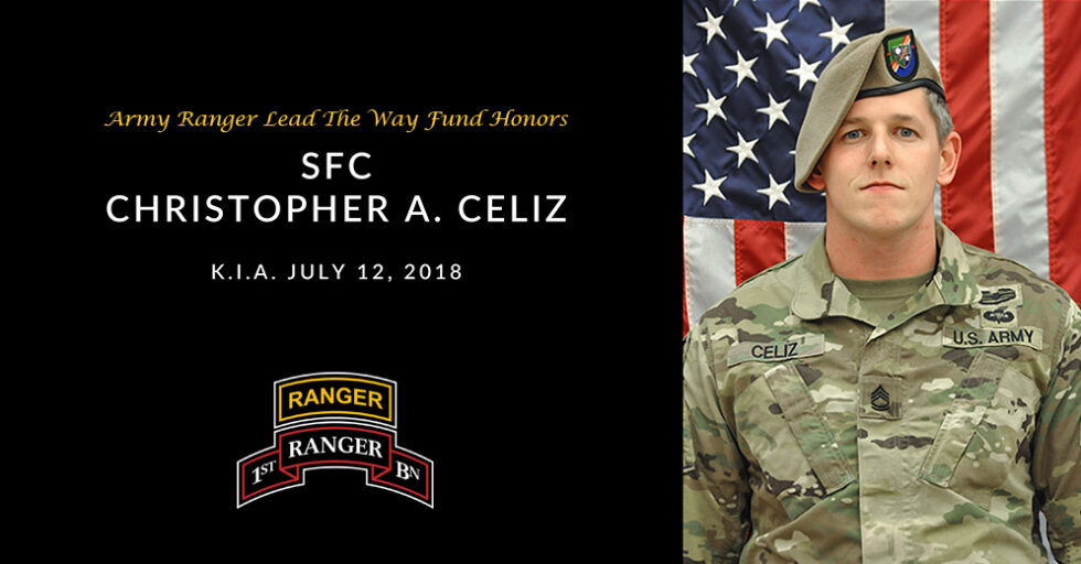SFC Christopher Celiz | Army Ranger Lead the Way Fund
